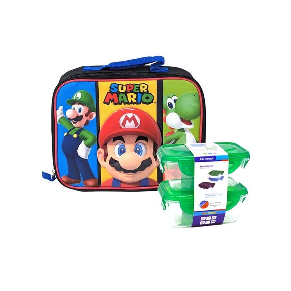 Nintendo | Accessories | New Nintendo Super Mario Luigi Lunch Bag ...